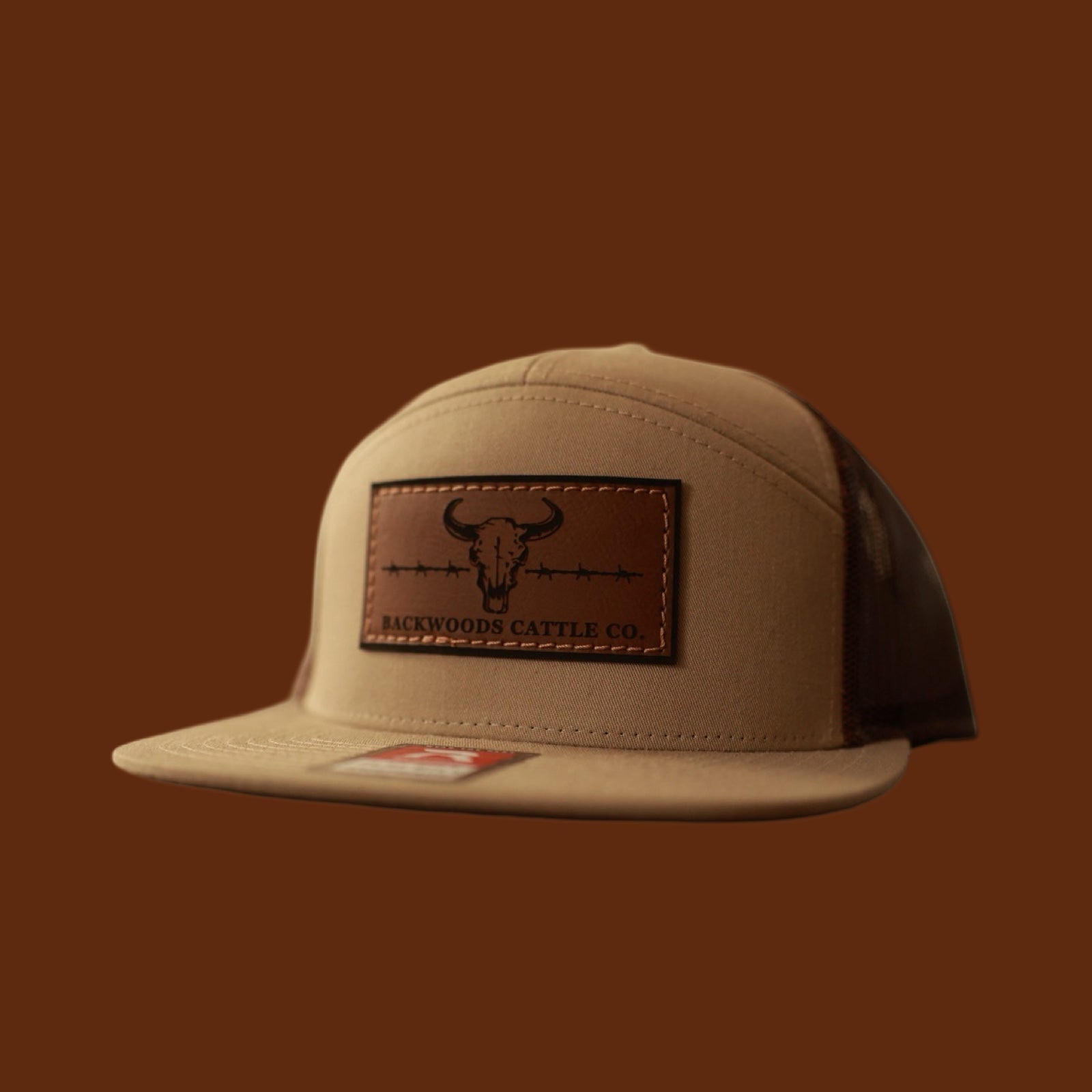 Backwoods Cattle Co. 7 Panel Khaki/Brown – Backwoods Mafia