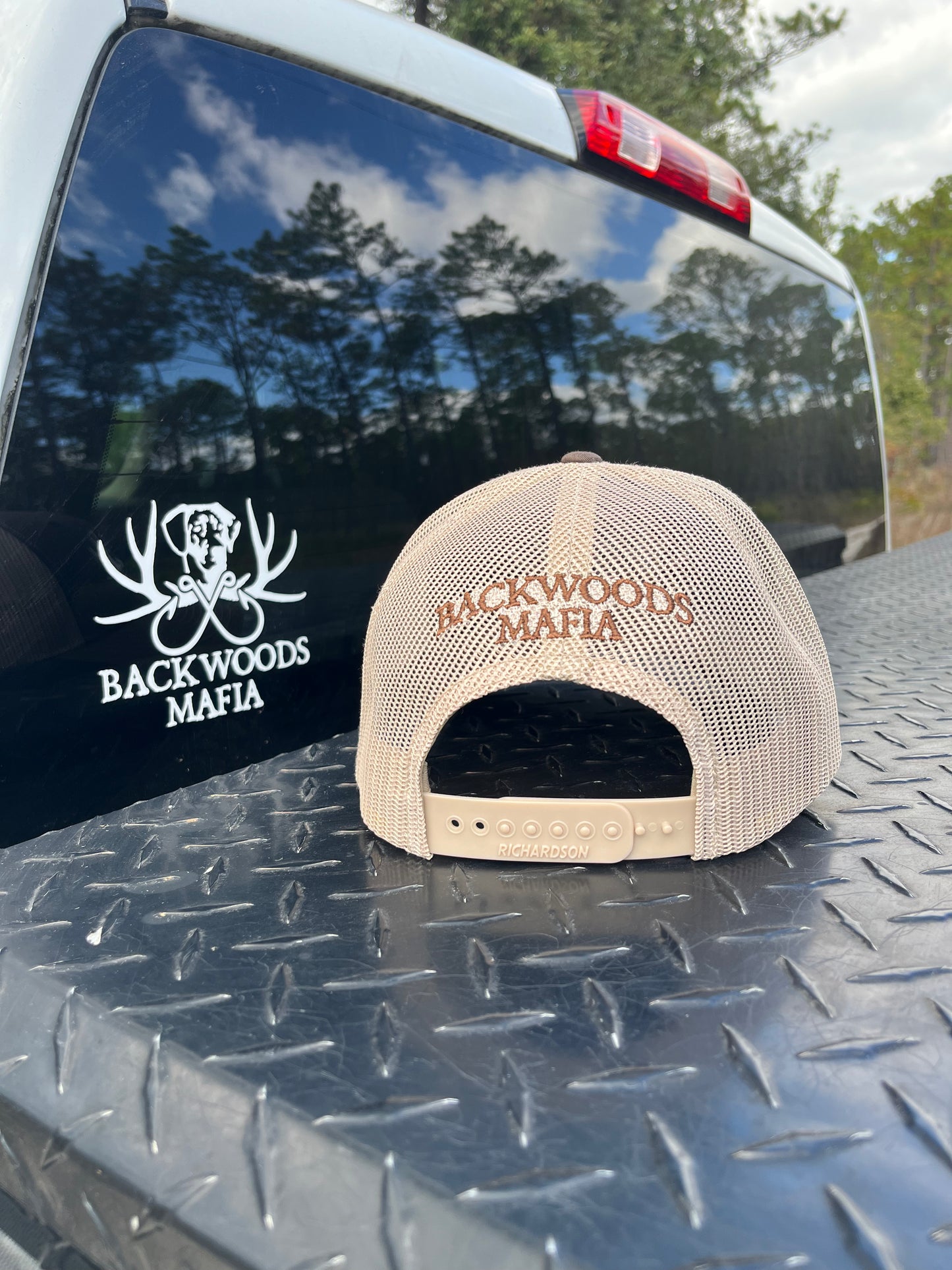 Loden/Khaki Snapback Full Color Logo – Backwoods Mafia