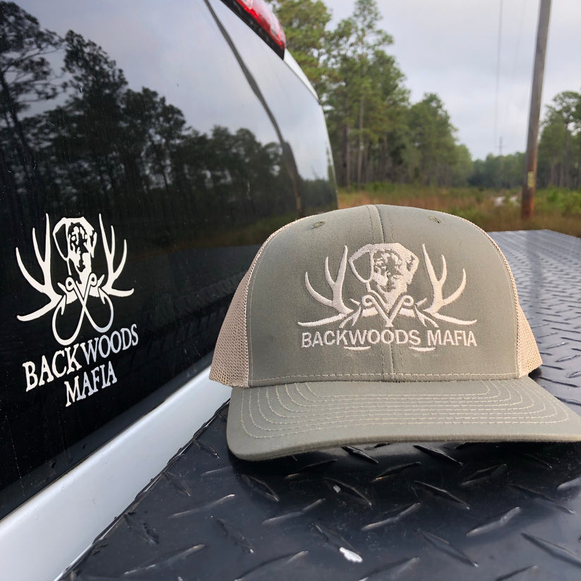 Olive/Khaki Logo Snapback – Backwoods Mafia